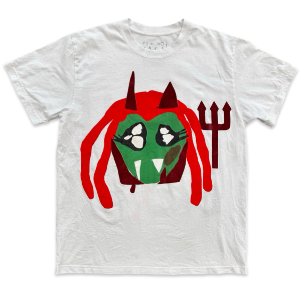 Playboi Carti x CPFM 4 WLR King Vamp T-shirt White – Sole By Style